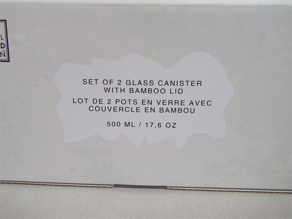 ShopTheSalvationArmy - 2 Sets – Well Equipped Kitchen Glass Canisters ...