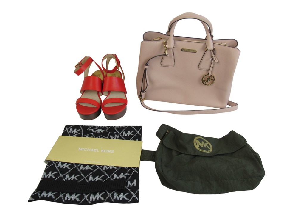 ShopTheSalvationArmy - Michael Kors Accessories Lot – Bags, Red Heeled ...