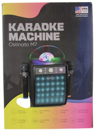 ShopTheSalvationArmy - Masingo Ostinato M7 Portable Karaoke Machine New ...