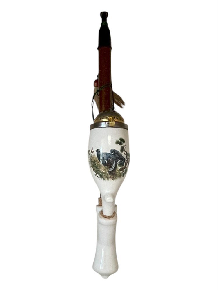 ShopTheSalvationArmy - Vintage German Hunting Porcelain Pipe