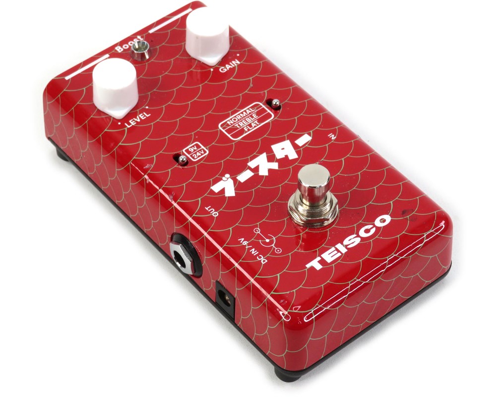 ShopTheSalvationArmy - Teisco Boost Analog Guitar Effects Pedal, Red (G3409)