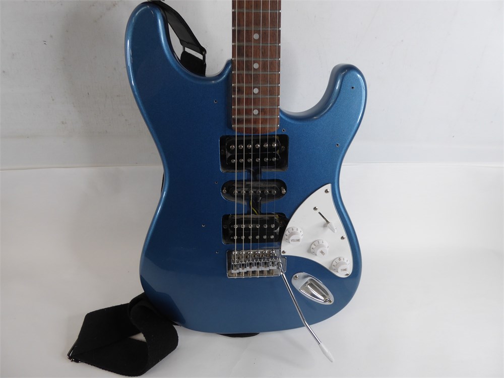 ShopTheSalvationArmy - Donner Standard Series Blue Electric Guitar HSS ...