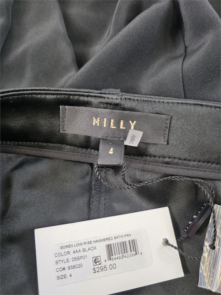 ShopTheSalvationArmy - Milly Soren Low-Rise Satin Pant, Size: 4 (Women ...