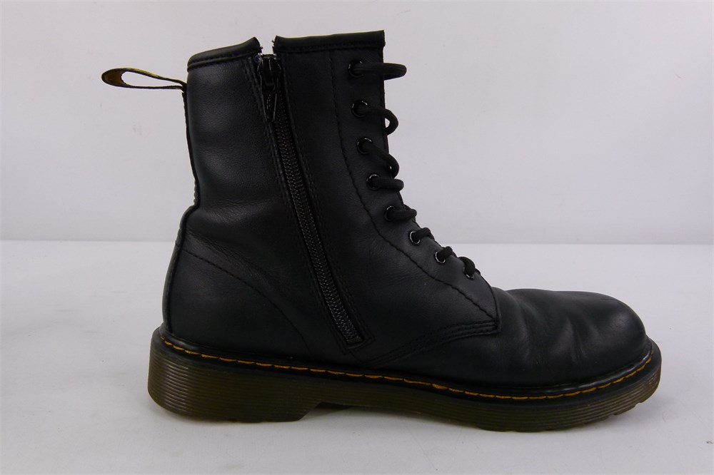 ShopTheSalvationArmy - Dr. Martens 1460Y Combat Boots Black Leather ...