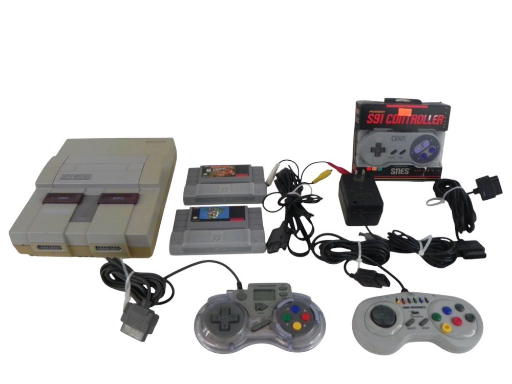ShopTheSalvationArmy - SNES Console Bundle - Fully Functional [2509]