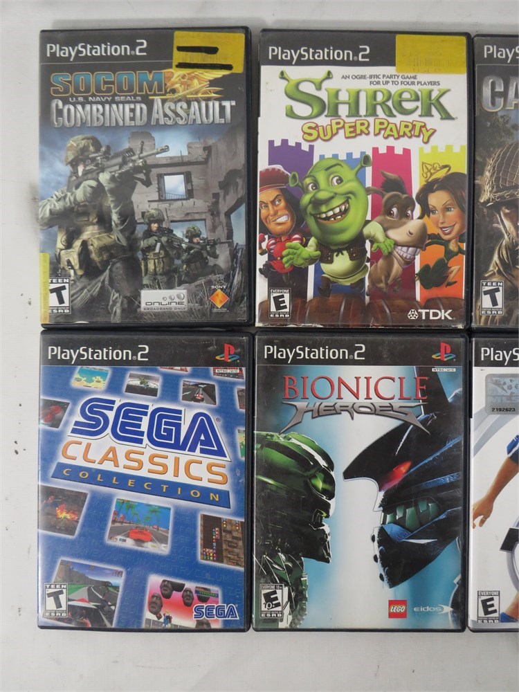 ShopTheSalvationArmy - PlayStation 2 Disc Collection of 13 Games [A1790]