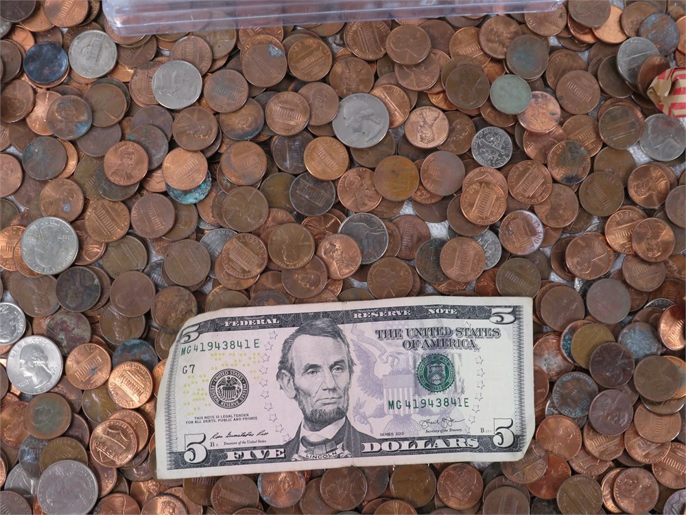 ShopTheSalvationArmy - U.S. Coin Lot – 19.2 Pounds (Pennies & Mixed ...