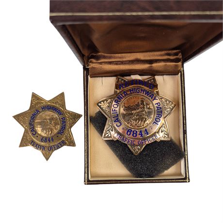 ShopTheSalvationArmy - California Highway Patrol Traffic Officer Badges ...