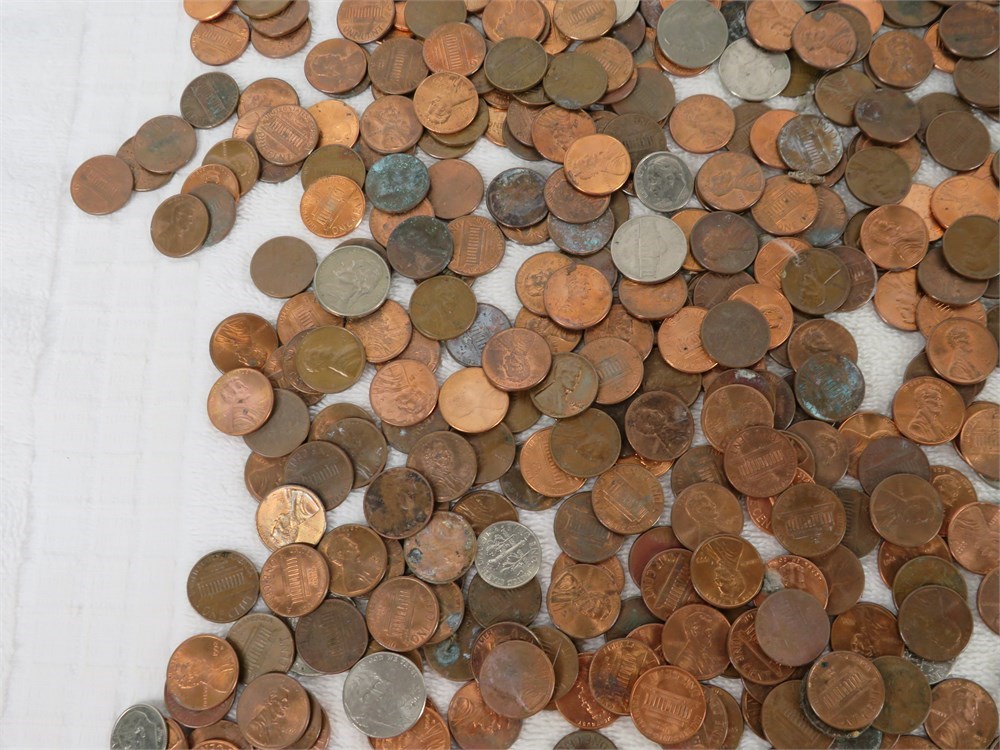 ShopTheSalvationArmy - U.S. Coin Lot – 19.8 Pounds (Pennies & Mixed ...