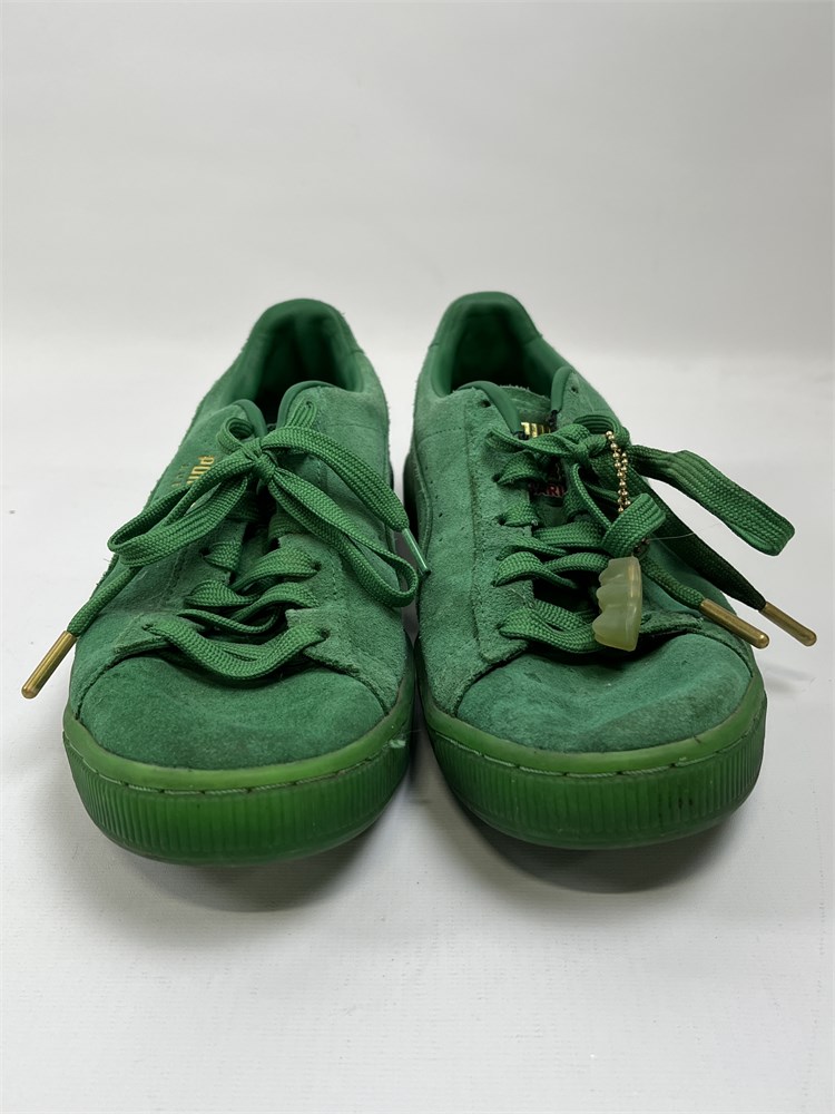 Online Thrift Store | ShopTheSalvationArmy - Puma Suede XL Haribo Green ...
