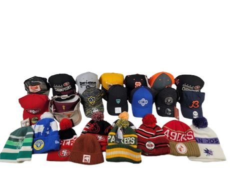 ShopTheSalvationArmy - Assorted Sportswear & Sports Team Hats, 26pcs ...