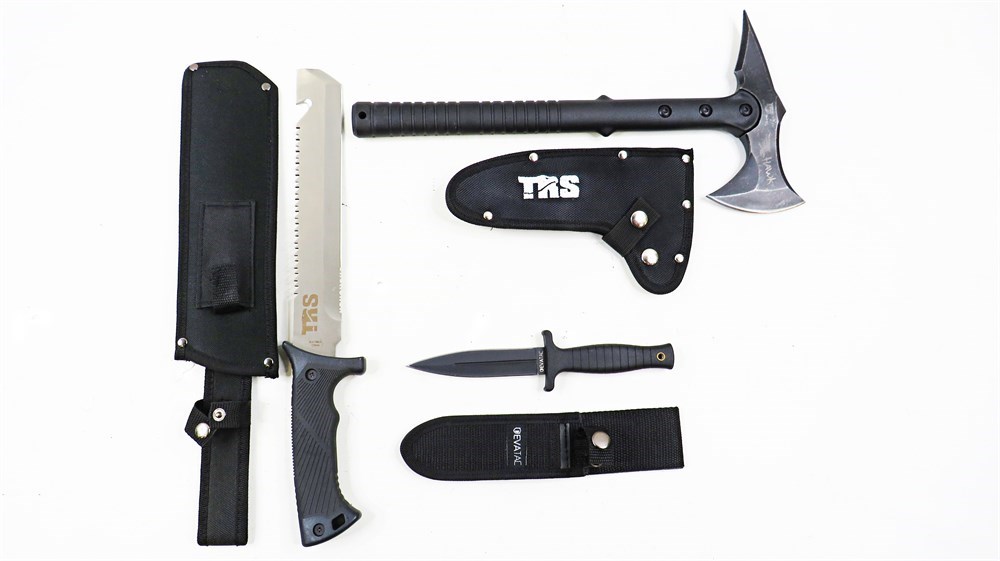 ShopTheSalvationArmy - Tactical Survival Set – Tomahawk Hatchet ...
