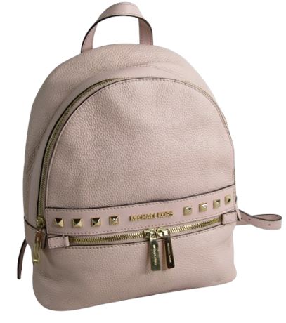 ShopTheSalvationArmy - Kenly Medium Pebbled Leather Backpack Pink/gold ...