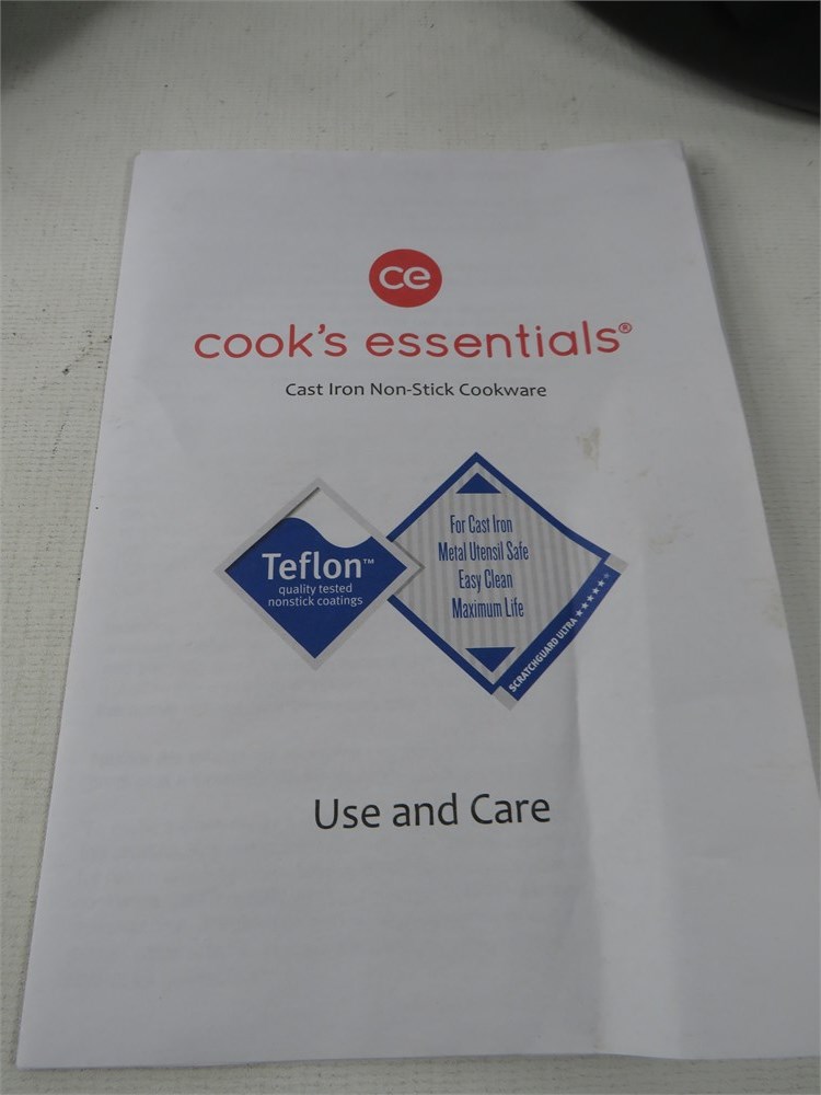 ShopTheSalvationArmy - Cook’s Essentials Cast Iron Nonstick Cookware ...