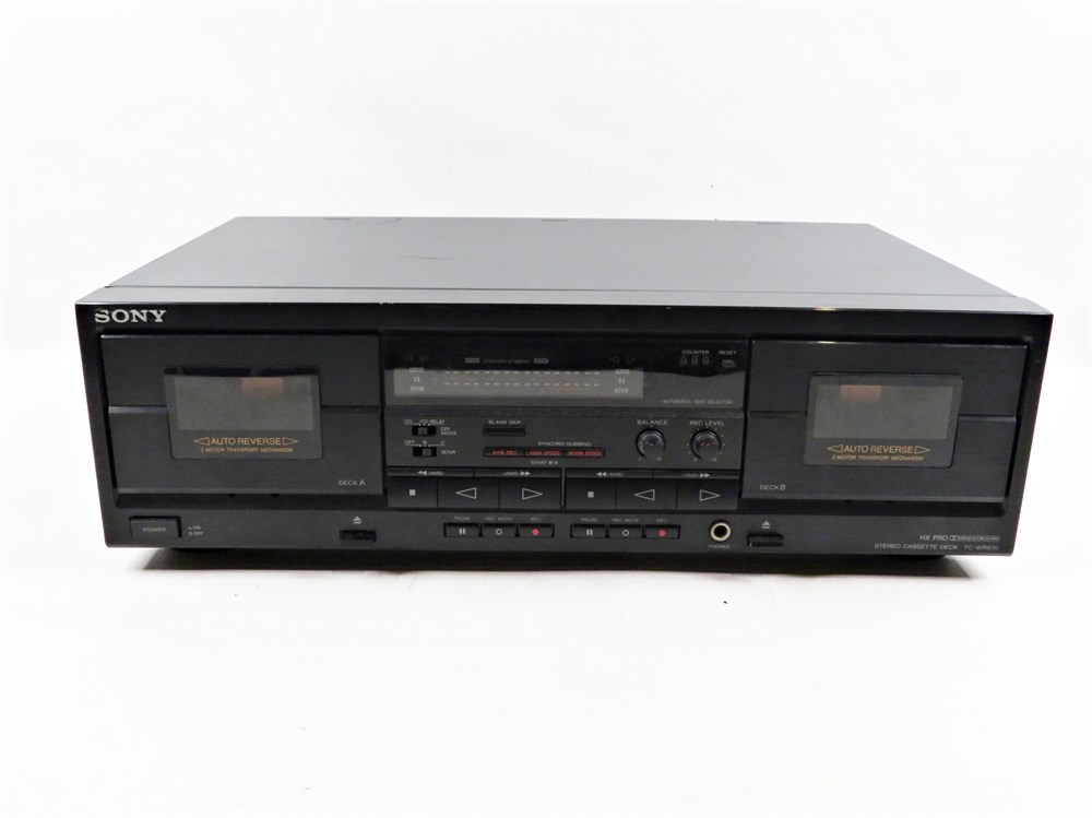 ShopTheSalvationArmy - Sony TC-WR670 Dual Stereo Cassette Deck – For ...