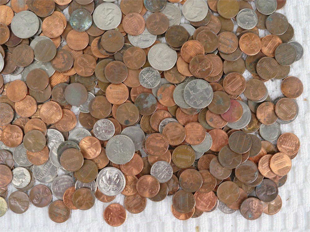ShopTheSalvationArmy - U.S. Mixed Coin Lot – Dimes, Pennies, Nickels ...