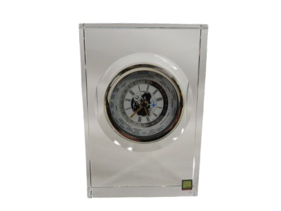 ShopTheSalvationArmy - Hoya Crystal World Time Desk Clock — Made in Japan