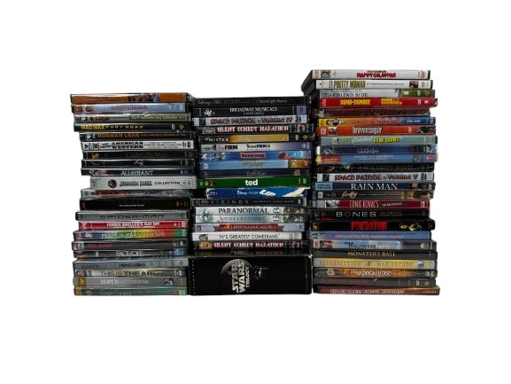ShopTheSalvationArmy - Lot of 60+ Sealed DVDs [D7763]