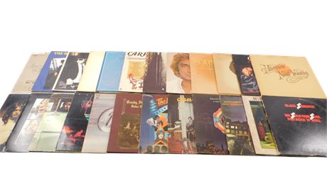 ShopTheSalvationArmy - Lot of 24 Rock Vinyl Records – Mixed Rock ...