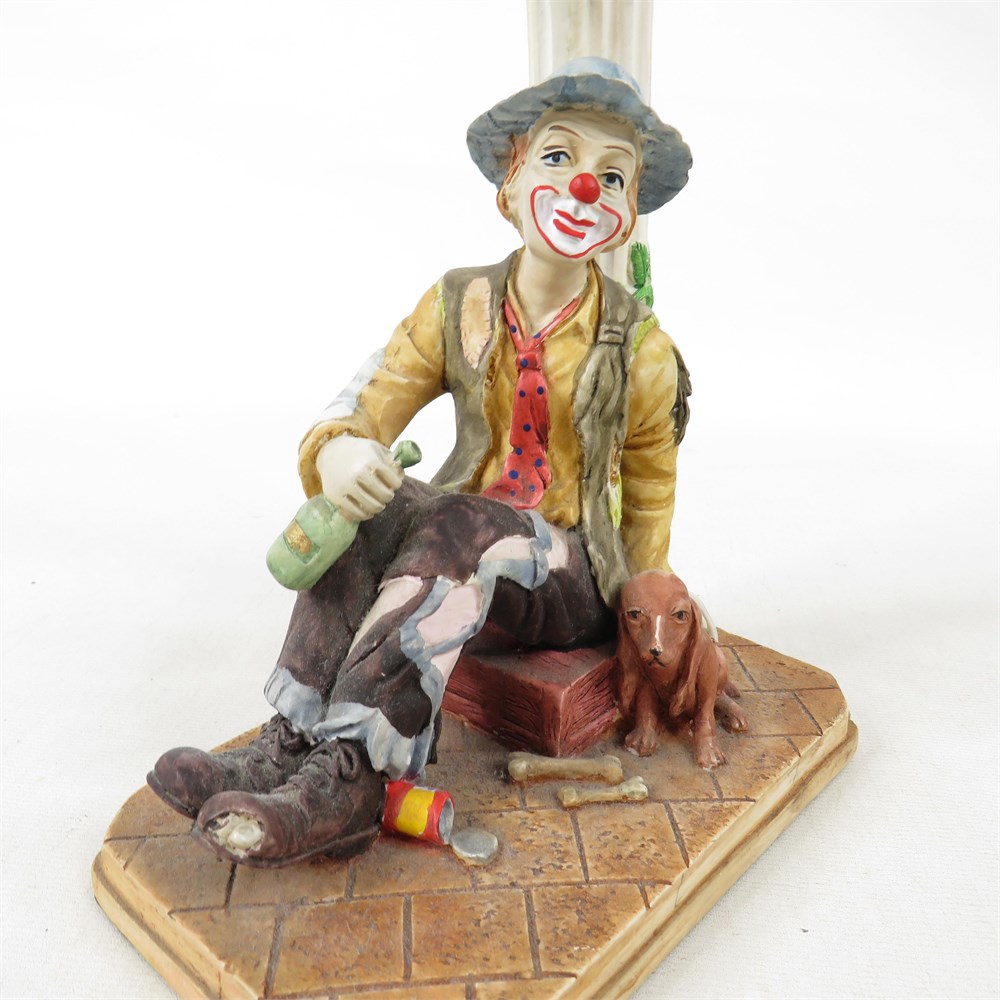 ShopTheSalvationArmy - Vintage Crosa Quartz Hobo Clown & Dog Mantel ...