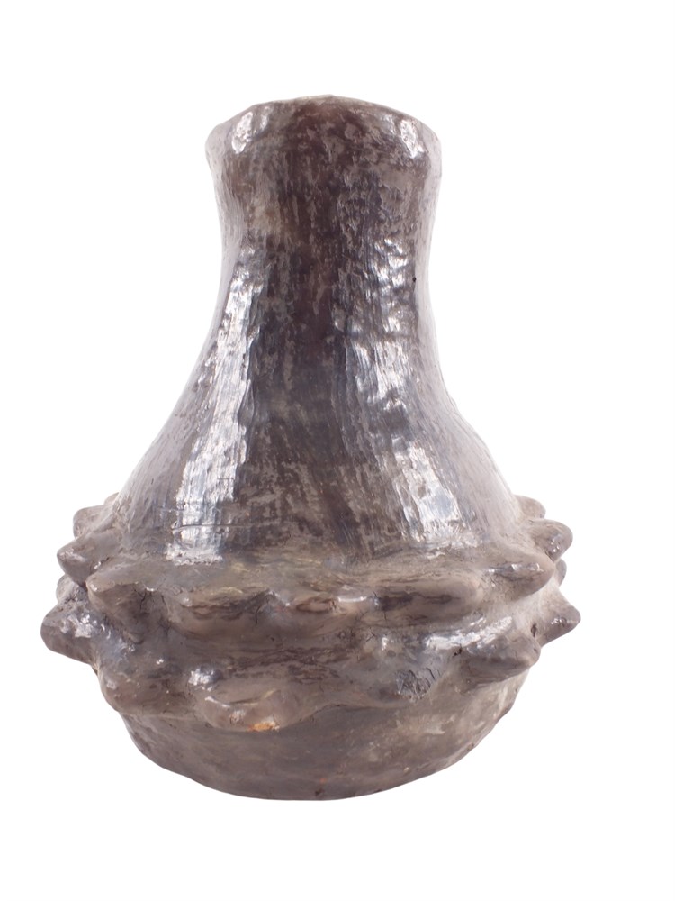 ShopTheSalvationArmy - Dark Brown / Black Textured Sculptural Vase ...