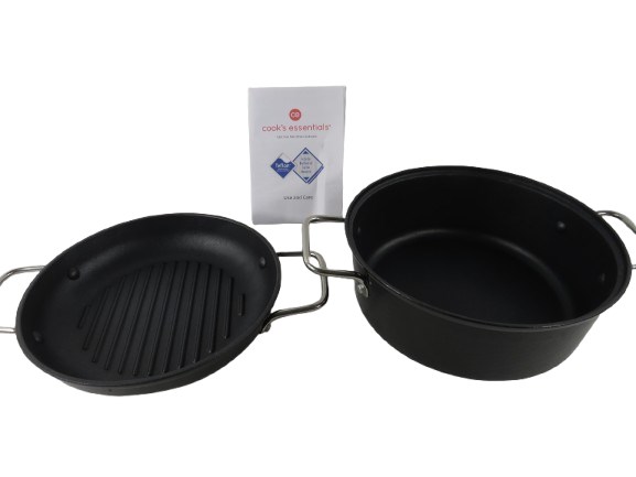 ShopTheSalvationArmy - Cook’s Essentials Cast Iron Nonstick Cookware ...